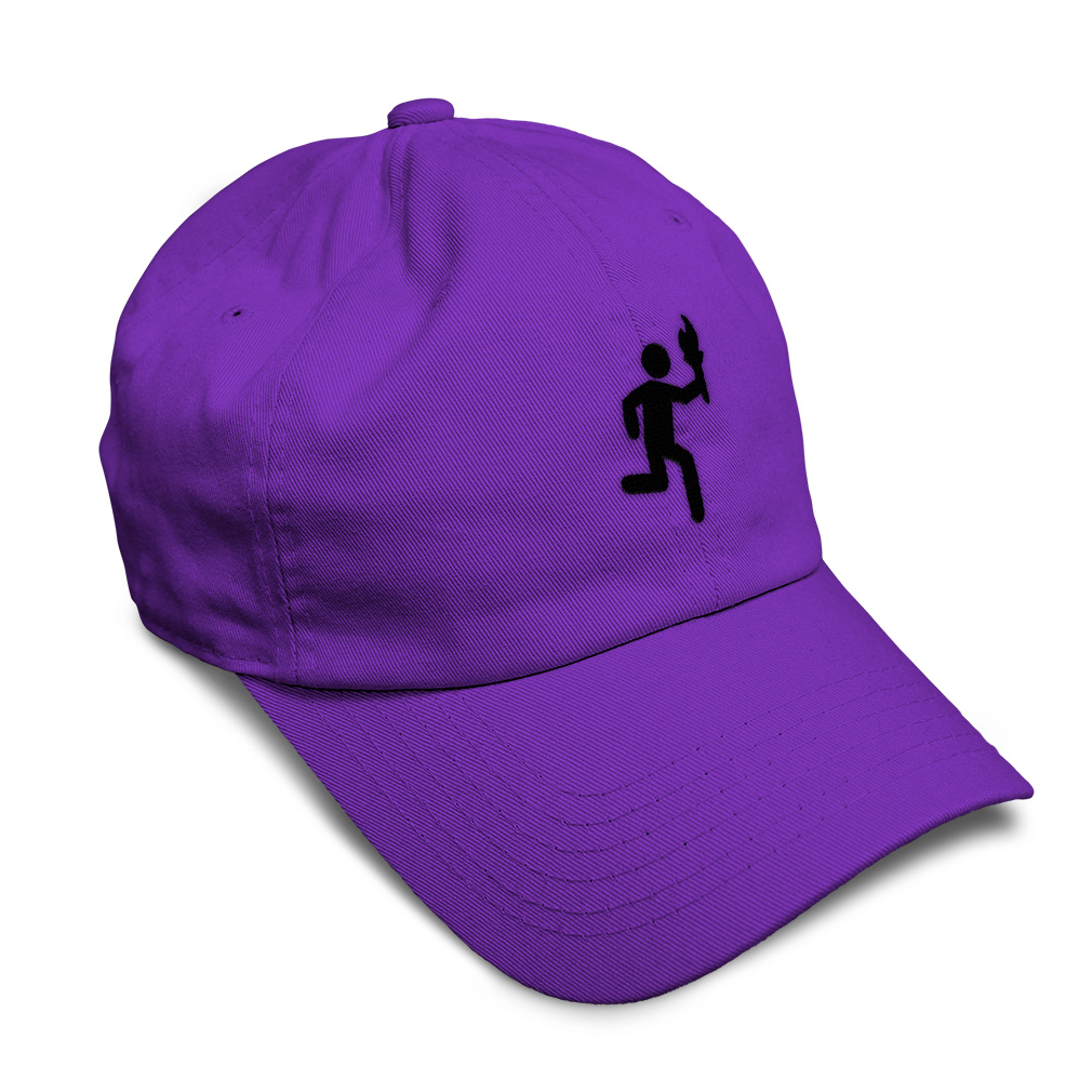 Soft Baseball Cap Running Antorch Person Cotton Dad Hats For Men soft-baseball-cap-running-antorch-person-cotton-dad-hats-for-men