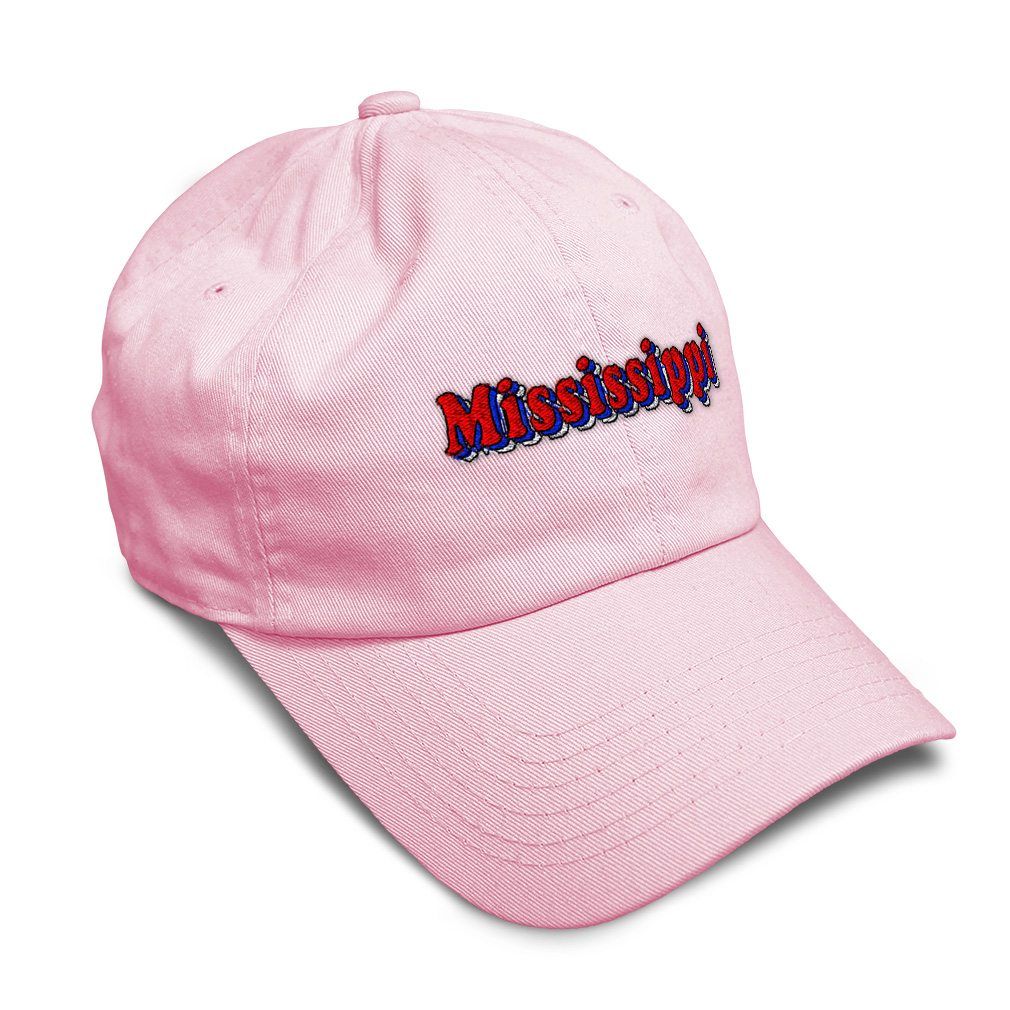 Soft Baseball Cap Mississippi Style E America Usa Dad Hats for Men ...