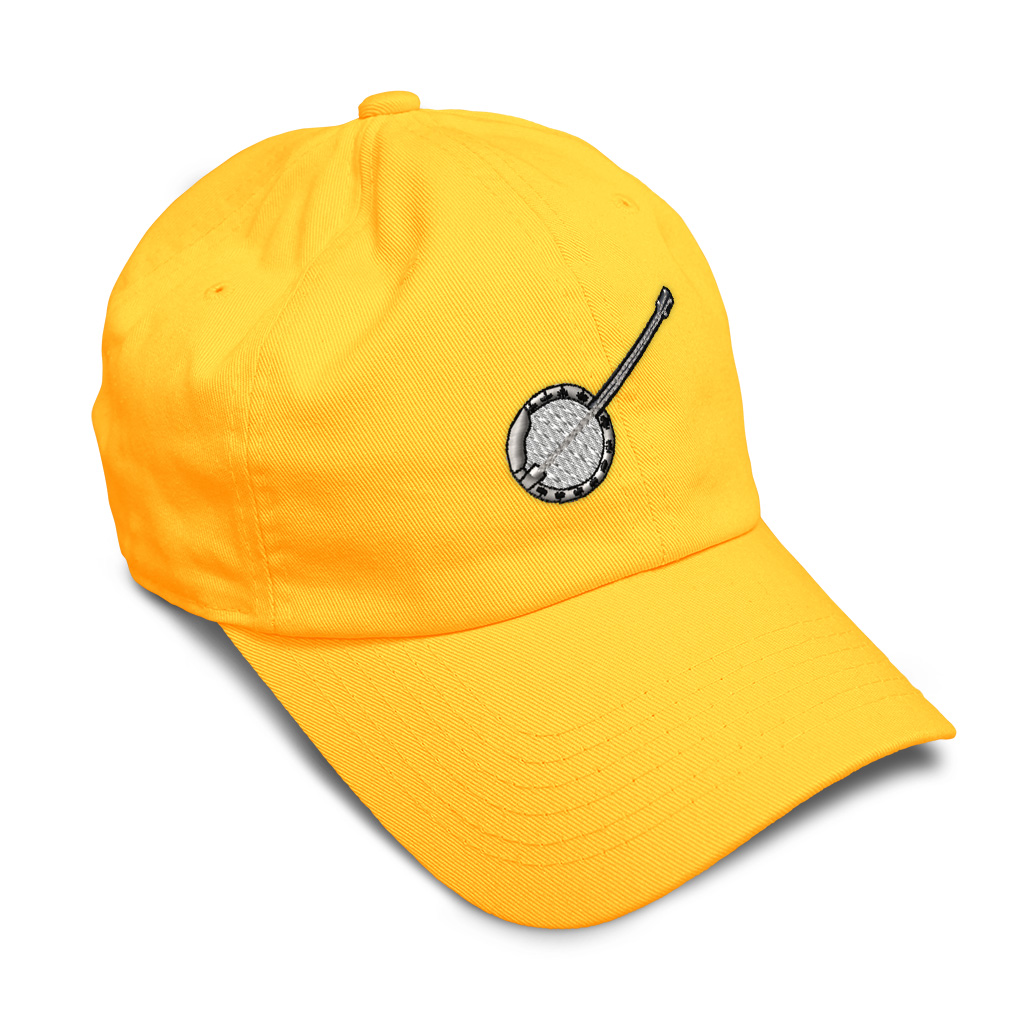 Soft Women Baseball Cap Banjo A Embroidery Dad Hats for Men Buckle ...
