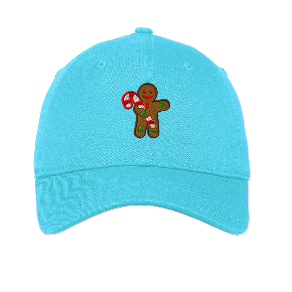Twill Cotton Soft Women Baseball Cap Gingerbread Man Embroidery Dad ...
