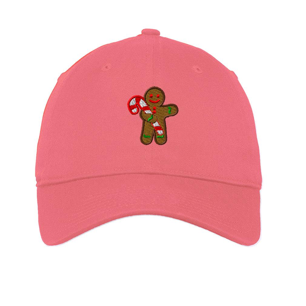 Twill Cotton Soft Women Baseball Cap Gingerbread Man Embroidery Dad ...