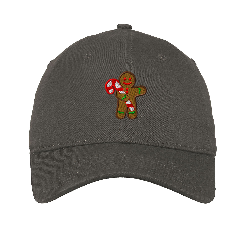 Twill Cotton Soft Women Baseball Cap Gingerbread Man Embroidery Dad ...